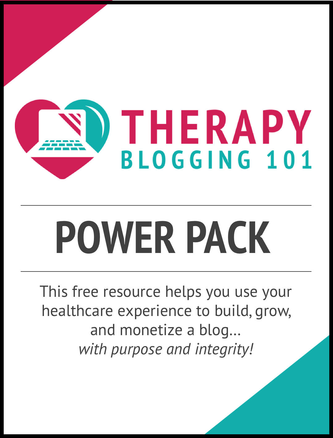 Welcome to Therapy Blogging 101 - Therapy Blogging 101